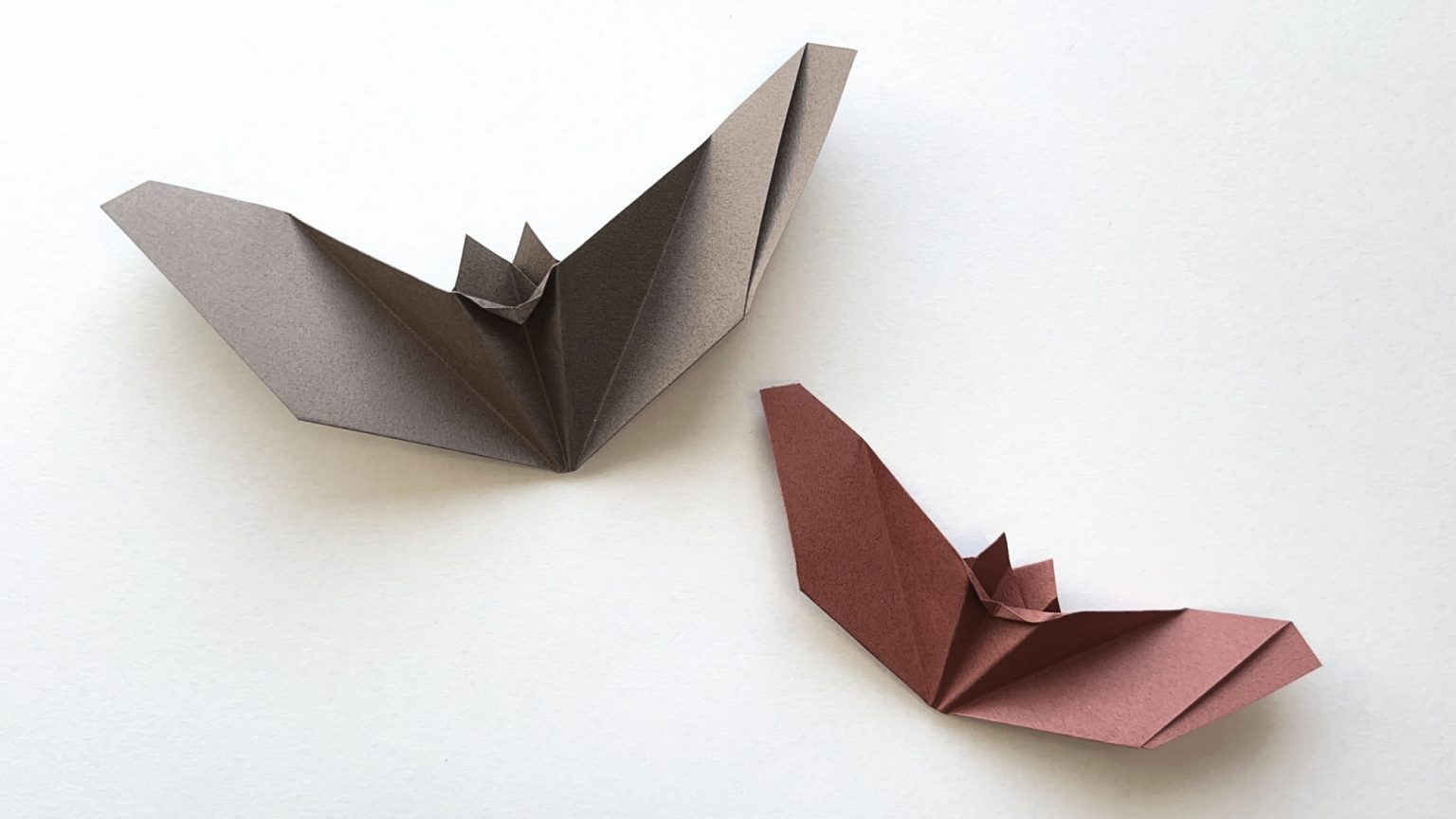 How to Fold an Easy Origami Bat 🦇 Step-by-Step Instructions