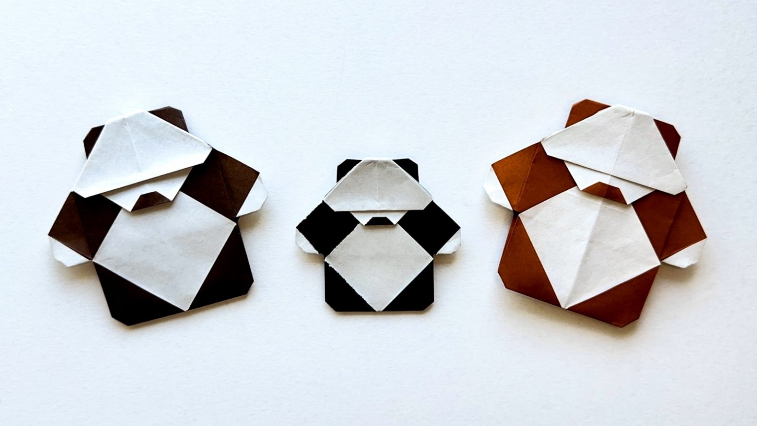 How to Fold an Easy Origami Panda 🐼 Step-by-Step Instructions