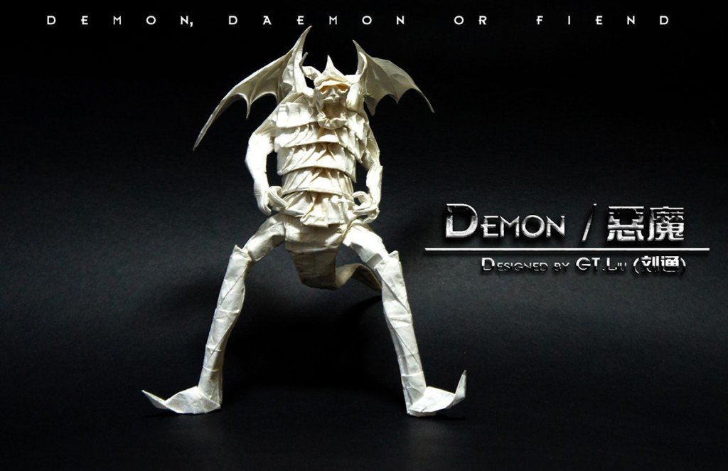 Fearsome Origami Devils and Demons