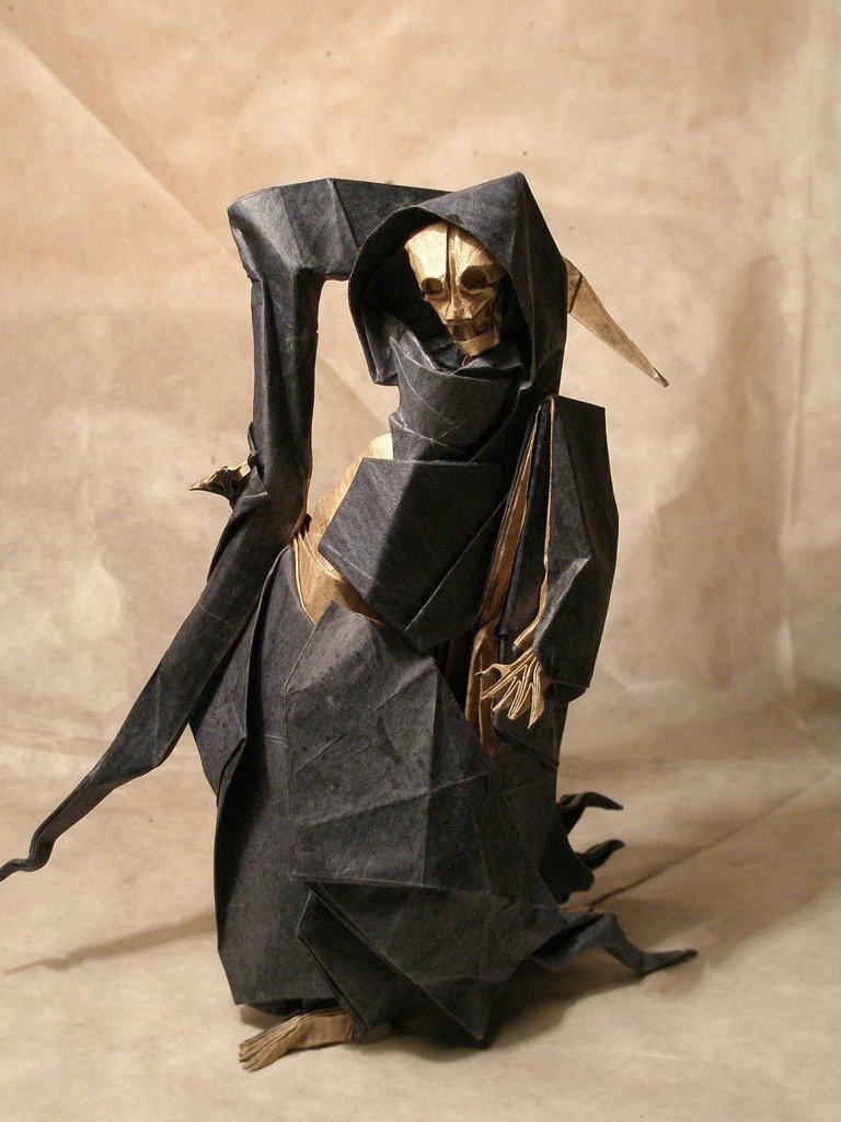 3 Chillingly Awesome Origami Grim Reaper Models