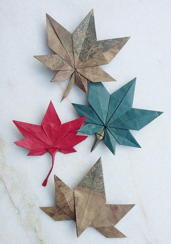 This Week in Origami, Autumn Leaves Edition