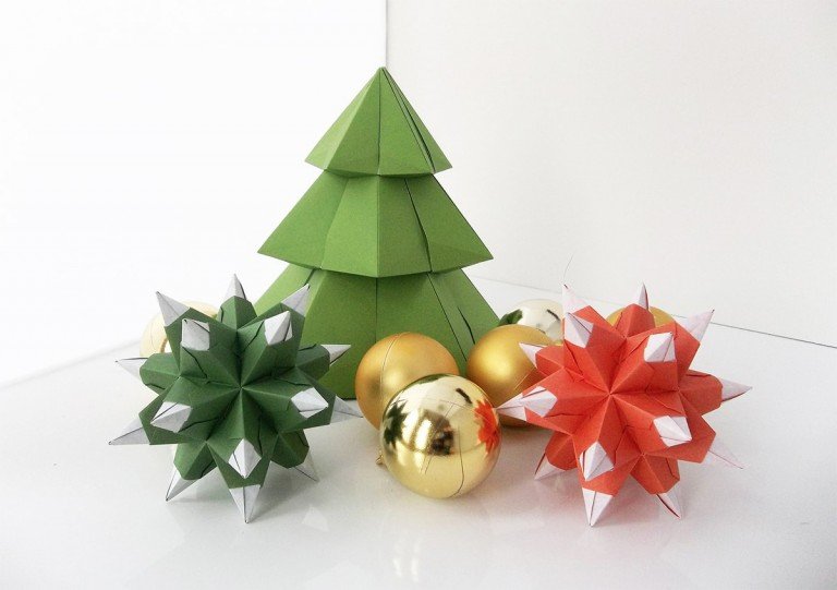 This Week in Origami, A Little Bit of Christmas Edition