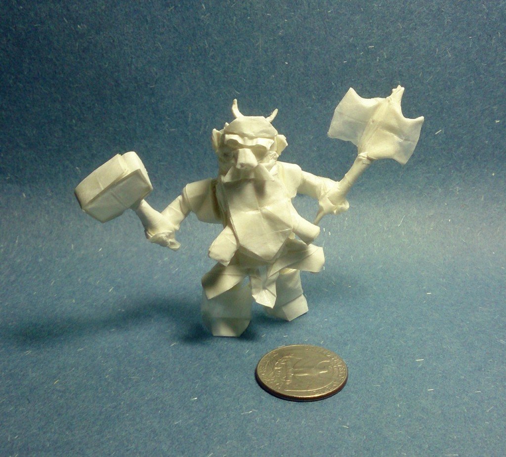 Awesome Origami Versions of League of Legends and DOTA 2 Heroes