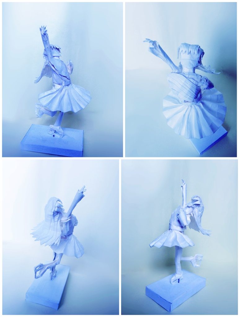 25 Incredible Japanese Anime Characters in Origami Form
