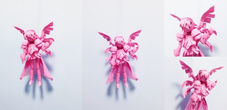 25 Incredible Japanese Anime Characters in Origami Form