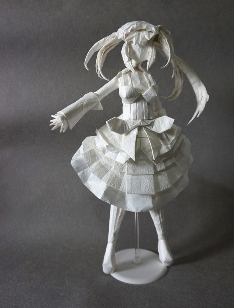 25 Incredible Japanese Anime Characters in Origami Form