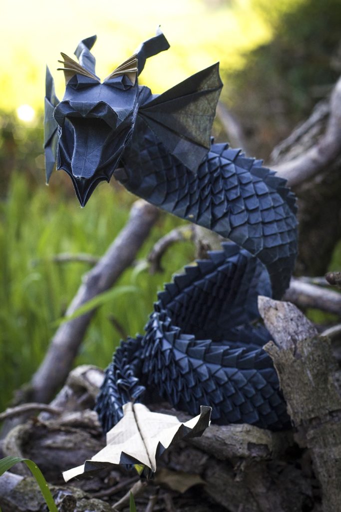 I’m just Winging this Post Full of Incredible Eastern Style Origami Dragons