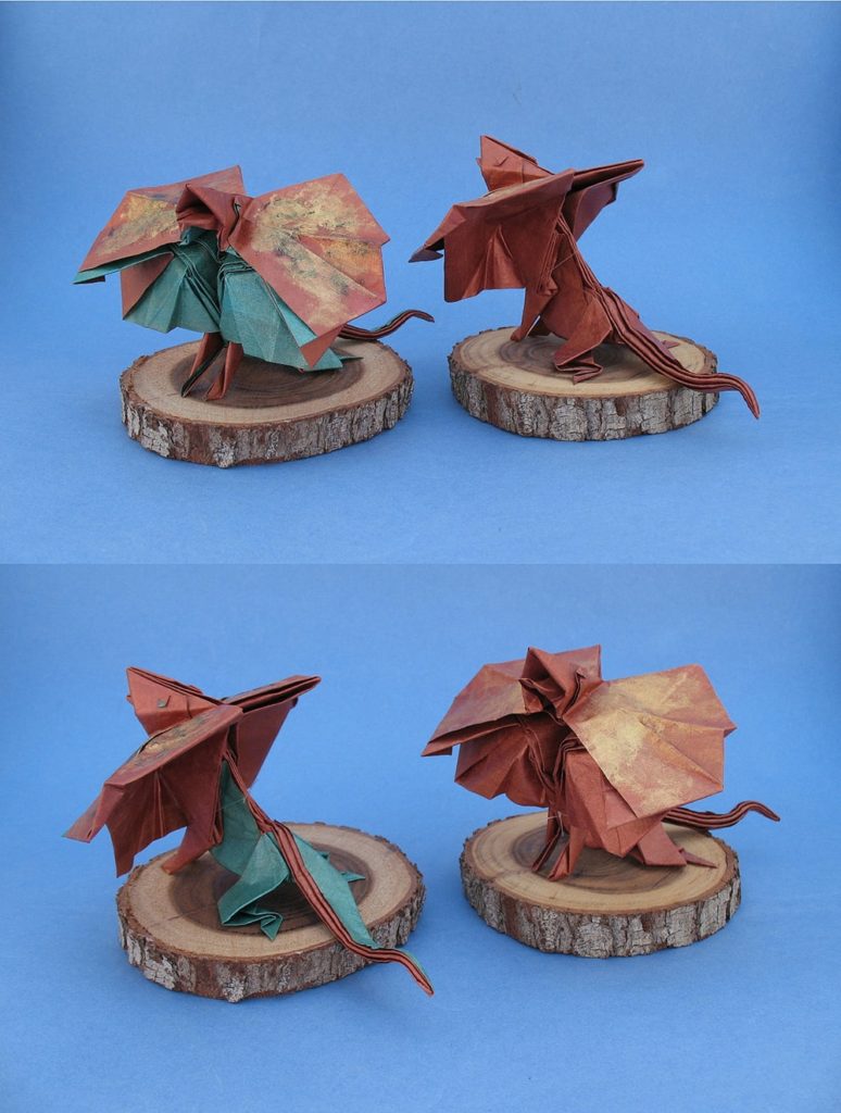 Iguana Fold these 28 Awesome Origami Lizards