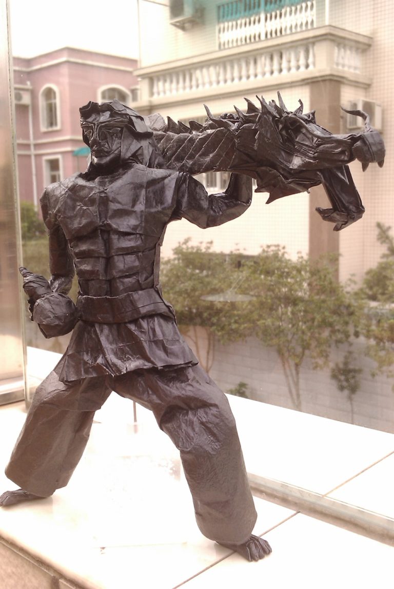 Incredible Origami Models from Chinese Culture and Mythology