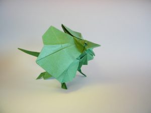 Iguana Fold these 28 Awesome Origami Lizards