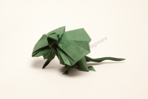 Iguana Fold these 28 Awesome Origami Lizards