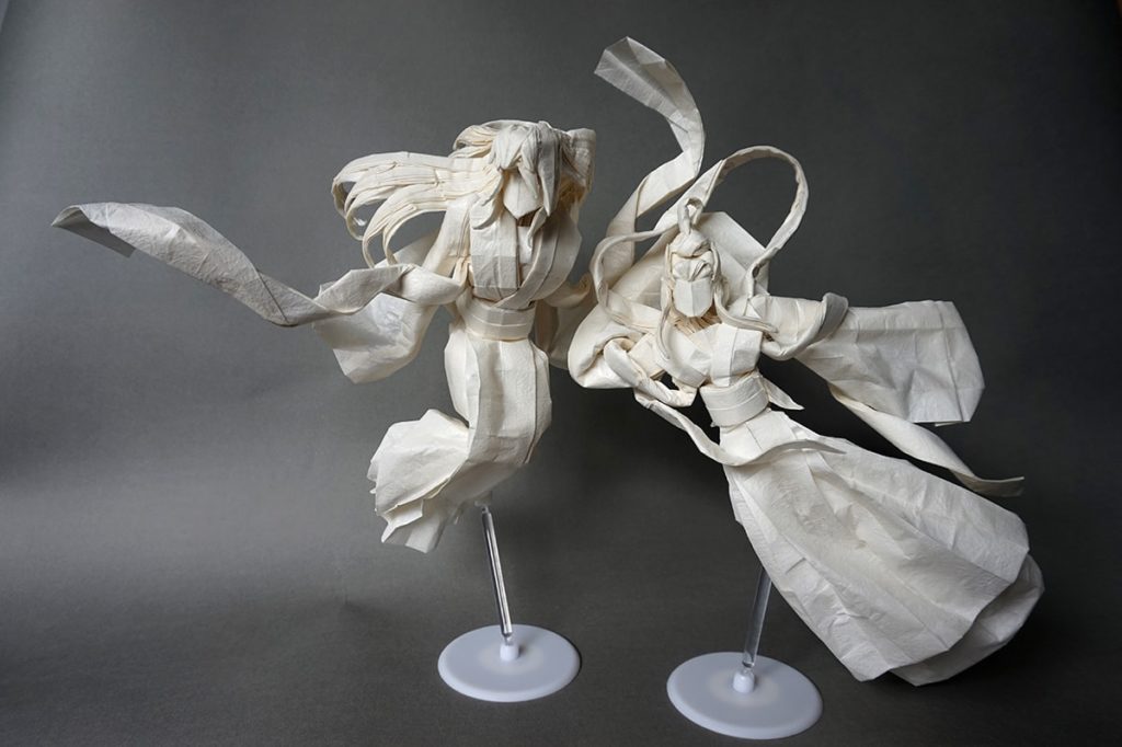 Incredible Origami Models from Chinese Culture and Mythology
