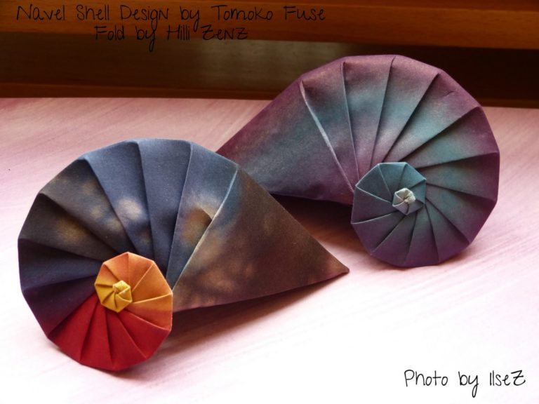 Can't Make it to the Beach? Try Folding these Origami Seashells!