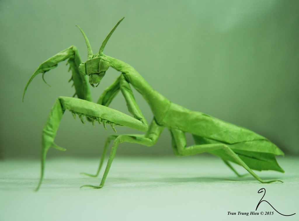 24 Incredibly Realistic Looking Origami Insects