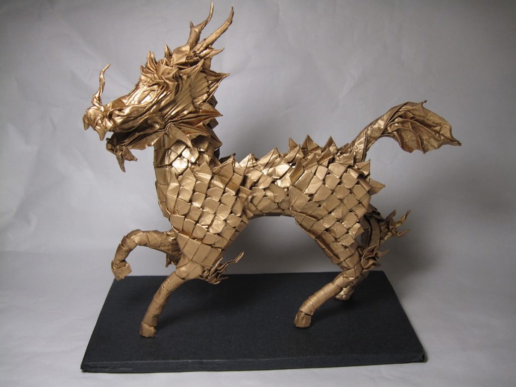 Incredible Origami Models from Chinese Culture and Mythology