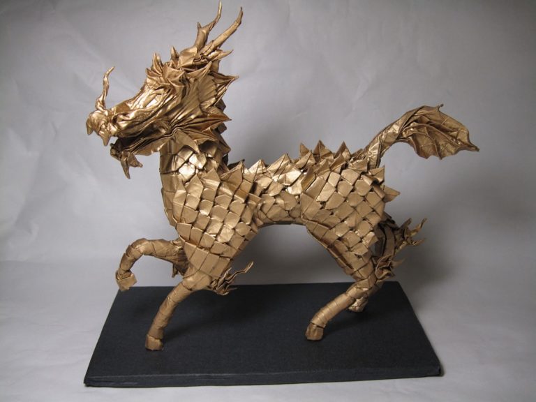 Incredible Origami Models from Chinese Culture and Mythology