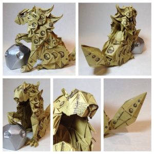 Incredible Origami Models from Chinese Culture and Mythology