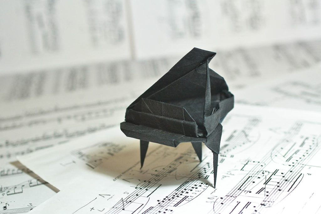 Take a Minuet to Look at this Amazing Music-Themed Origami
