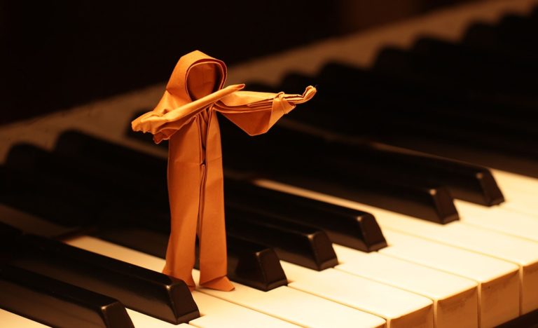 Take a Minuet to Look at this Amazing Music-Themed Origami