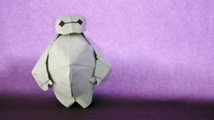Pixar, Disney and other Animated Characters in Origami Form