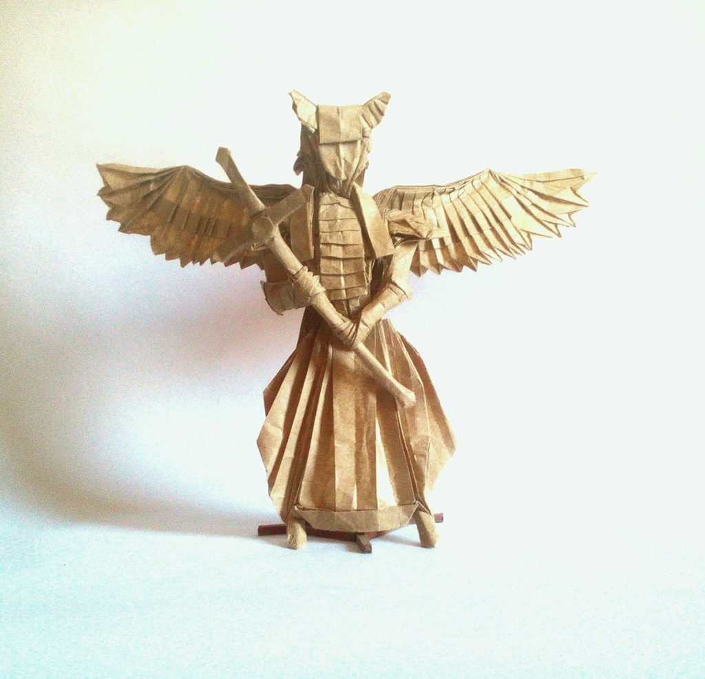 Amazing Origami Angels to Harp on About