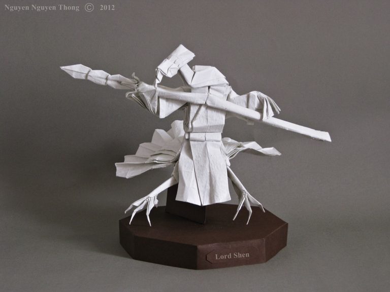 Pixar, Disney and other Animated Characters in Origami Form