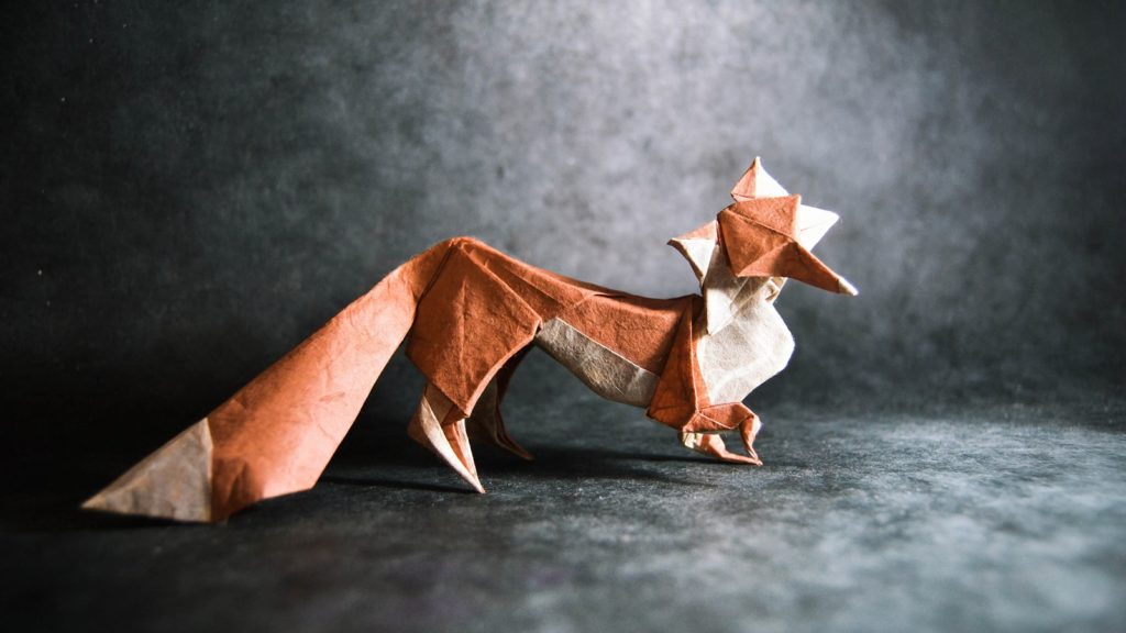 How to Fold a Very Easy Origami Fox