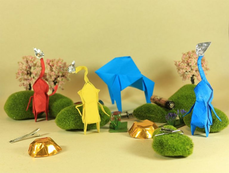 23 More Excellent Origami Models from Video Games