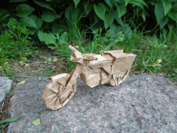 I Could Harley Wait to Show You These Origami Vehicles