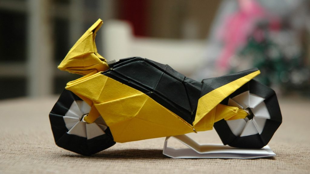 I Could Harley Wait to Show You These Origami Vehicles