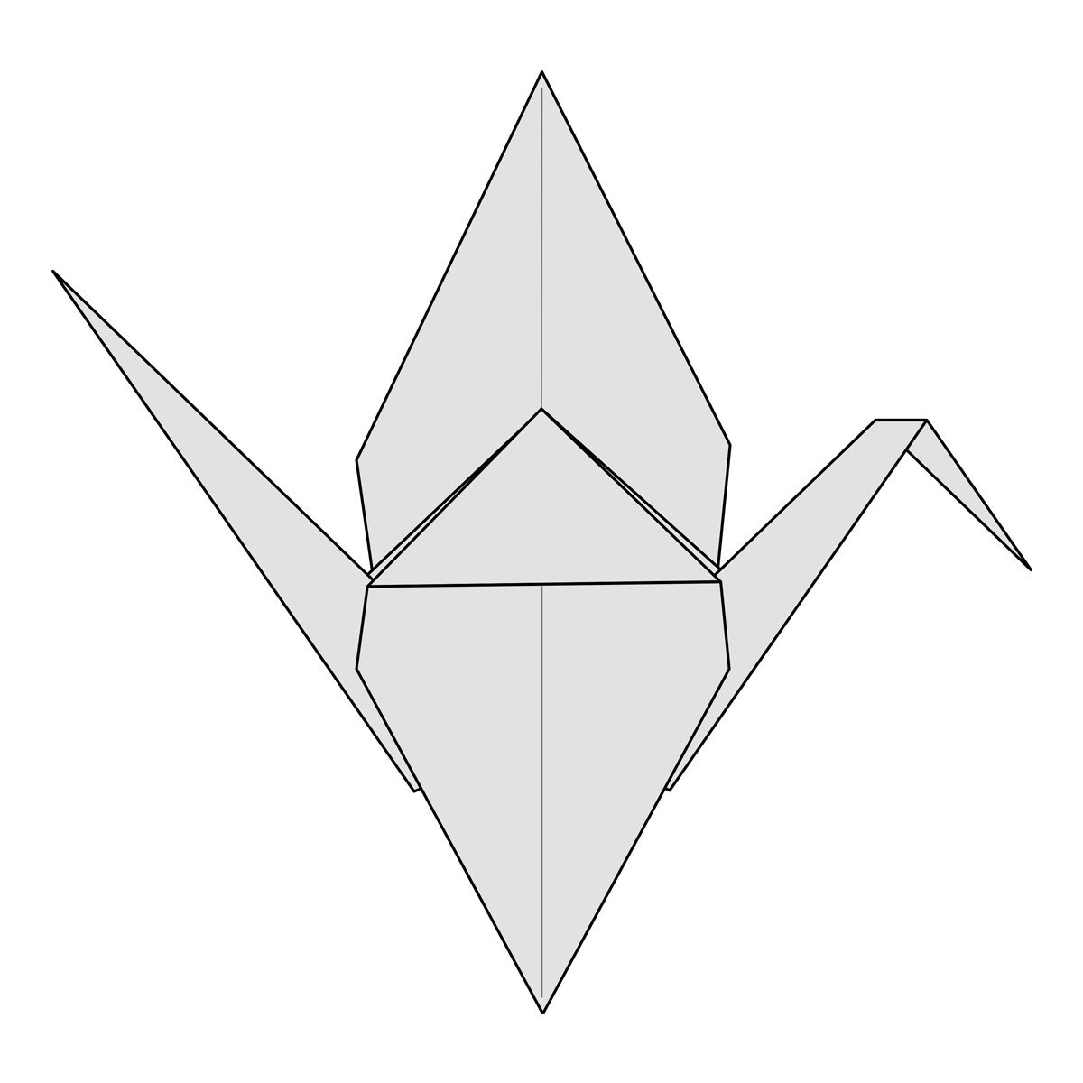 Origami Bild Simple Origami Crane Instructions Origami Bild Simple Origami Crane Instructions