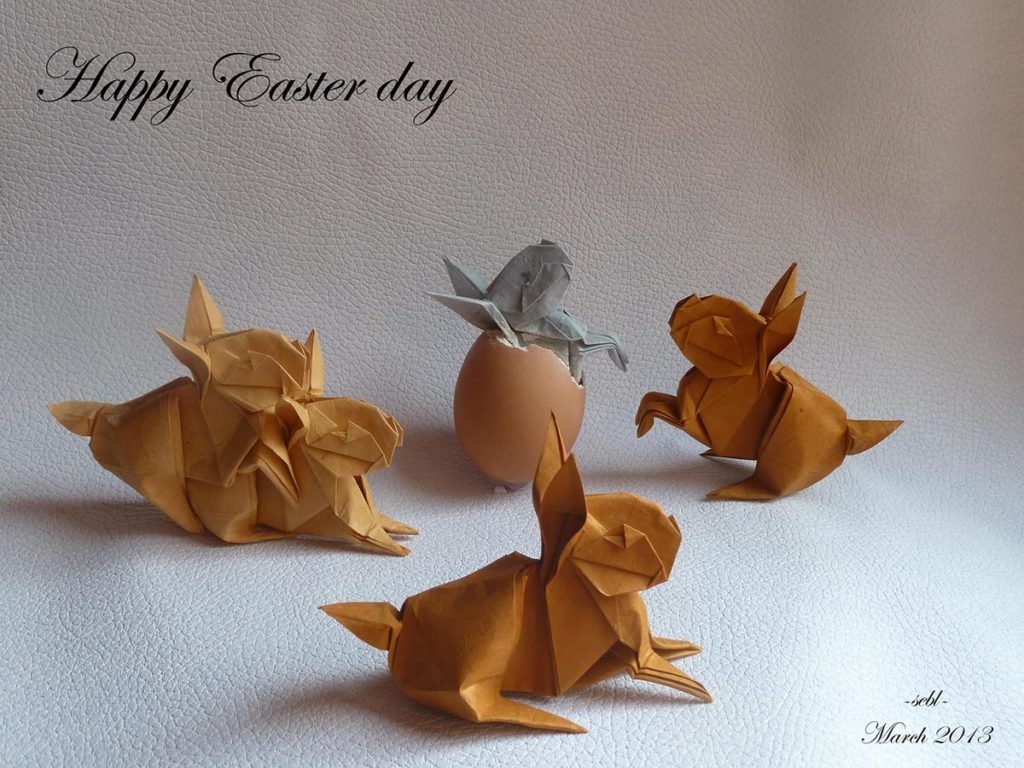 Rabbits, Chicks, Lambs and Other Egg-Ceptional Easter Origami