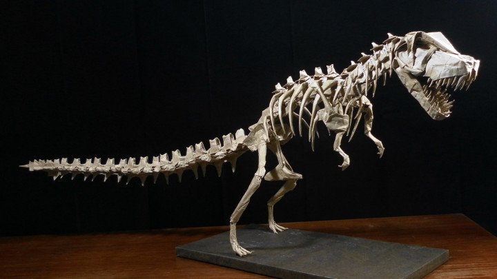 Mind-Blowing Origami Dinosaur Skeletons | Origami.me