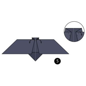 How to Fold an Easy Origami Bat