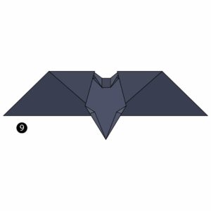How to Fold an Easy Origami Bat