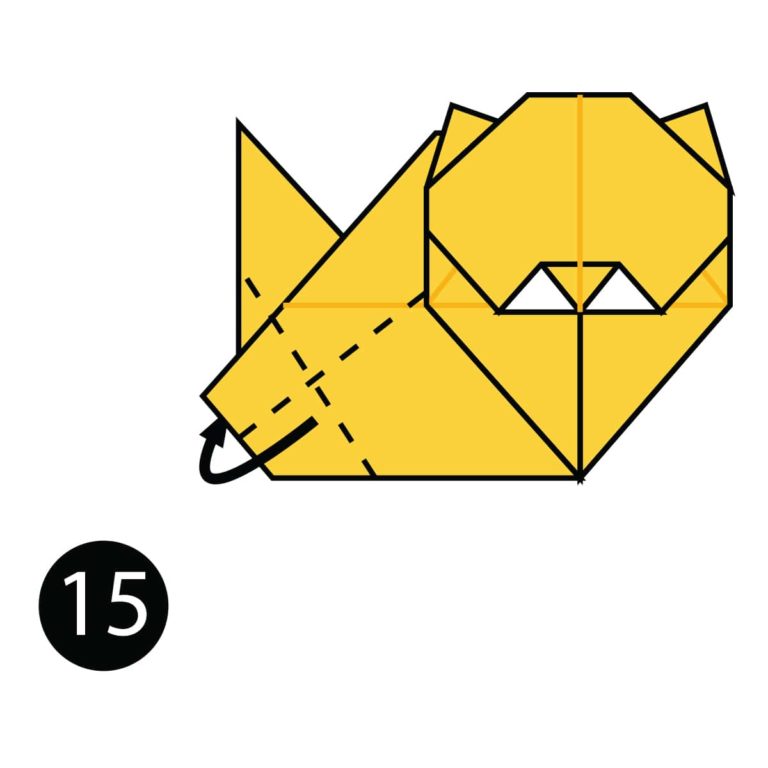 How to Fold an Easy Origami Cat