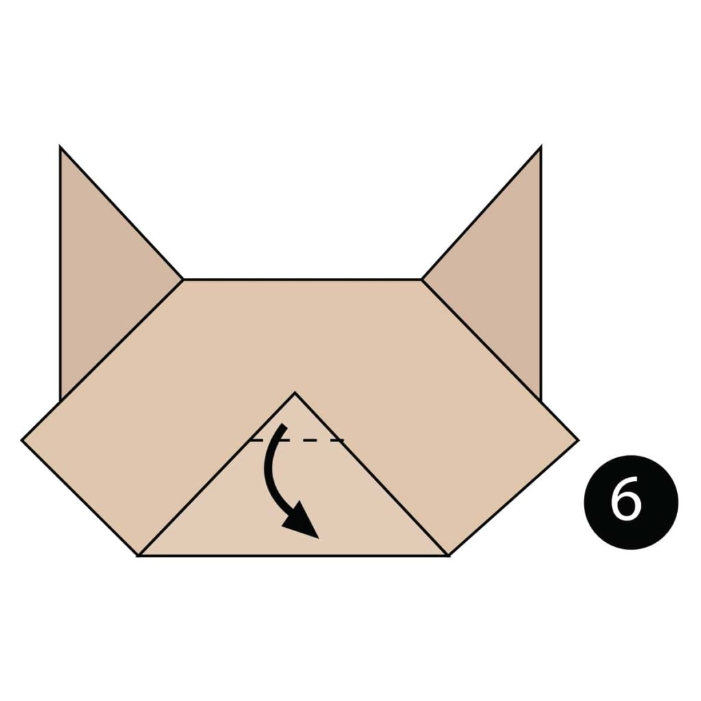 How to Make an Easy Origami Cat Face