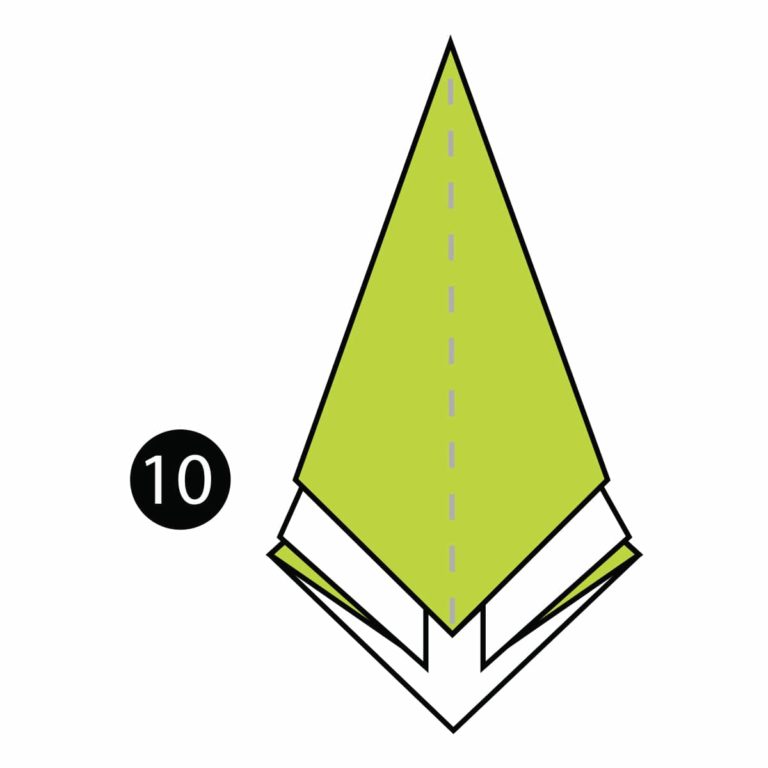 How to Make an Easy Origami Christmas Tree