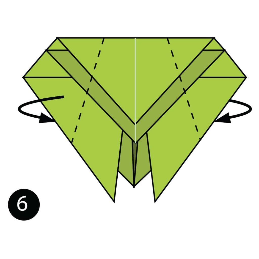 How to Make an Easy Origami Cicada