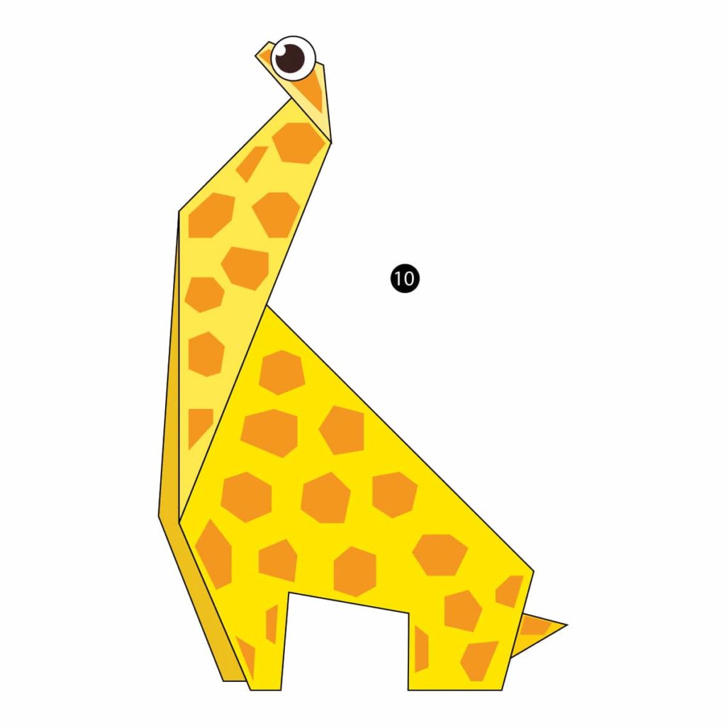 How to Fold an Easy Origami Giraffe
