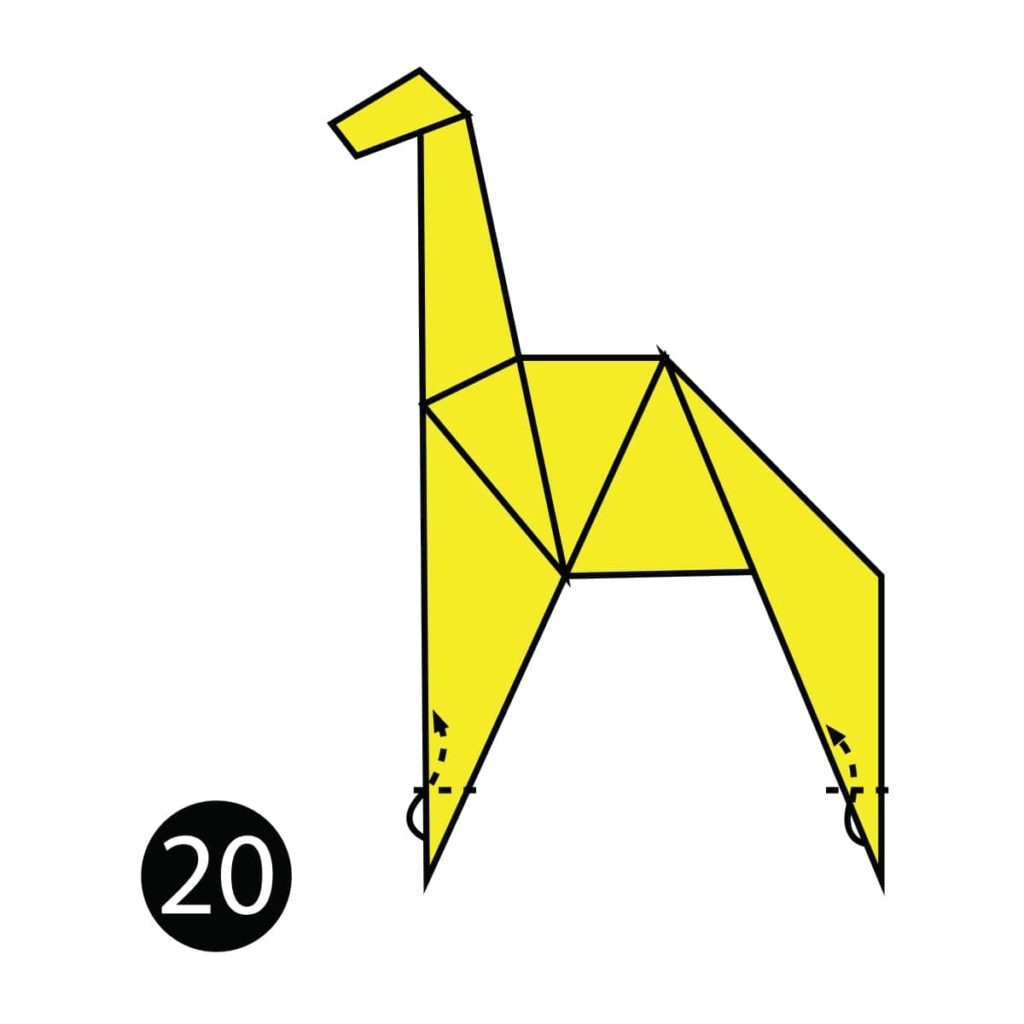 How to Fold an Easy Origami Giraffe