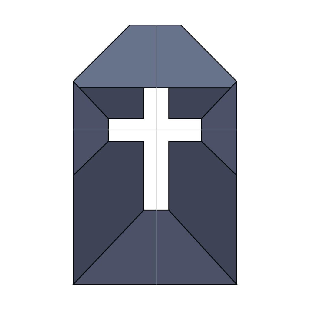 How to Make an Easy Origami Grave Stone