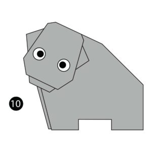 How to Make an Easy Origami Hippo