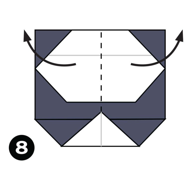 How to Make an Easy Origami Panda