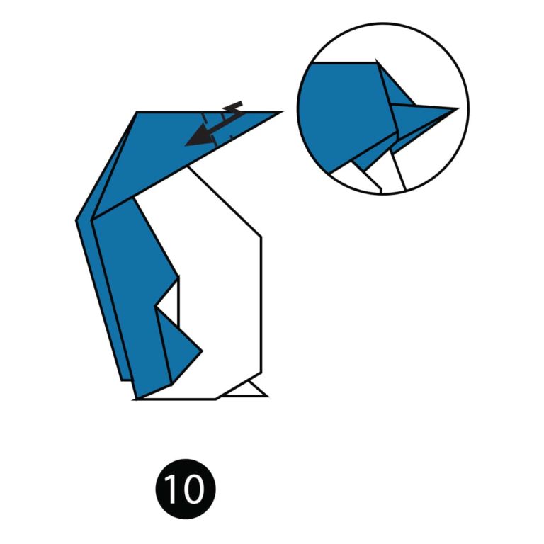 How to Fold an Easy Origami Penguin