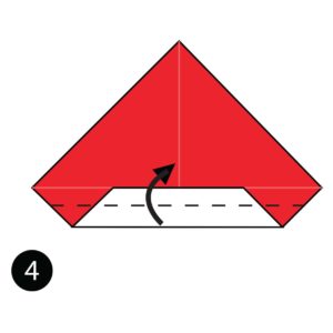 How to Make an Easy Origami Santa Hat - Origami Hat