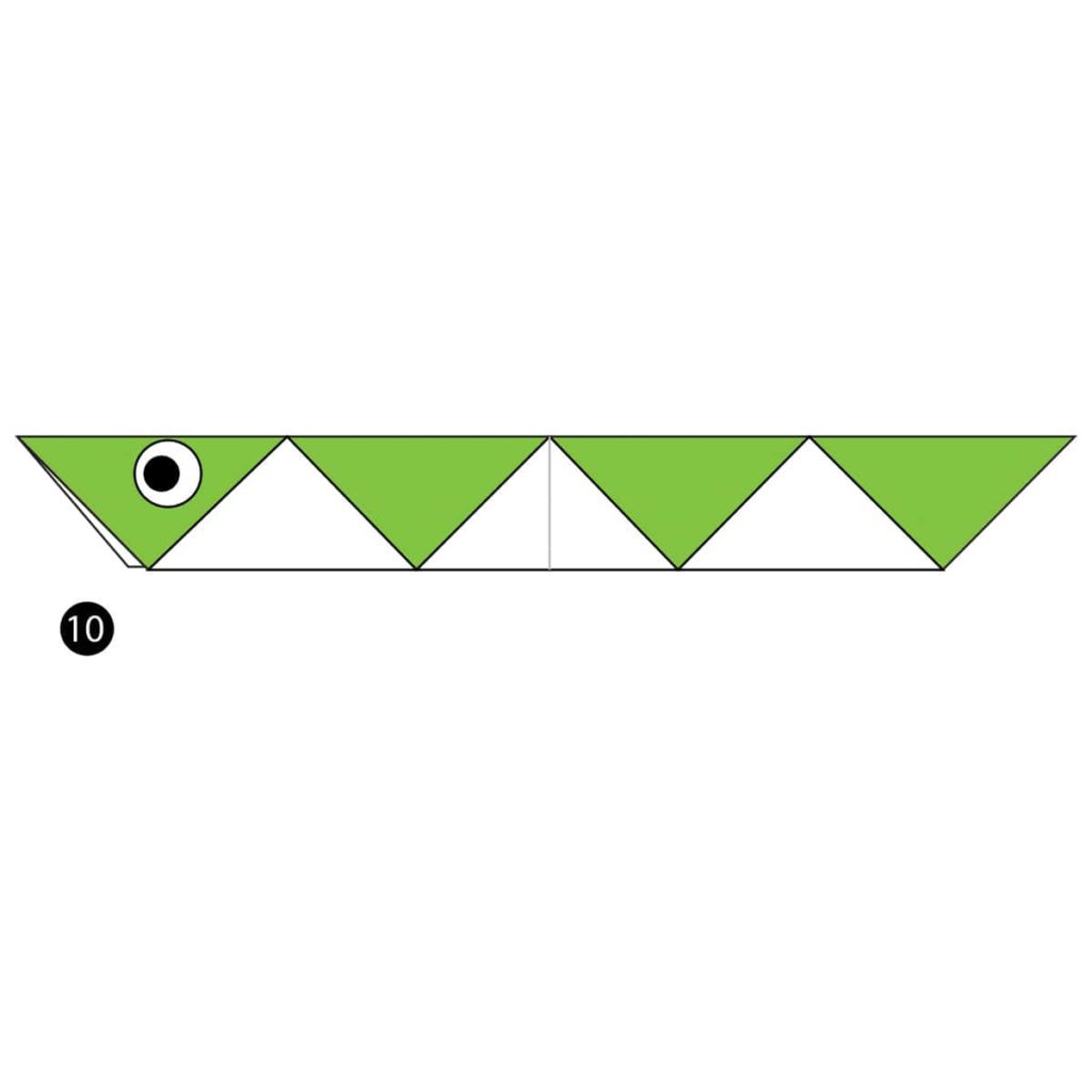 How to Make an Easy Origami Snake