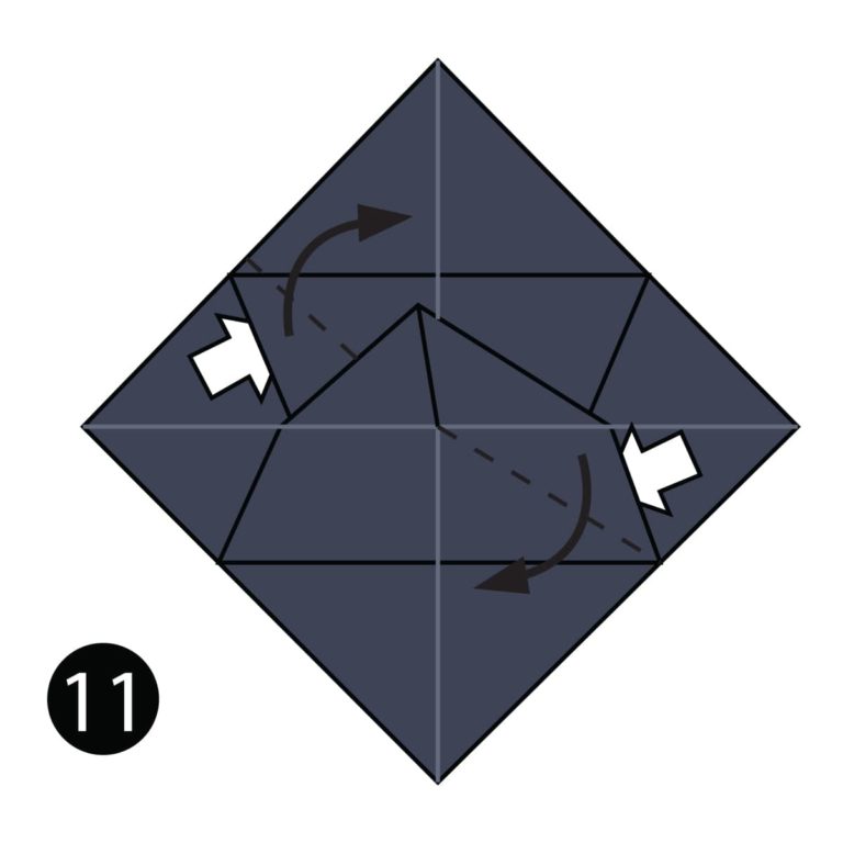 How to Make an Easy Origami Witch Hat
