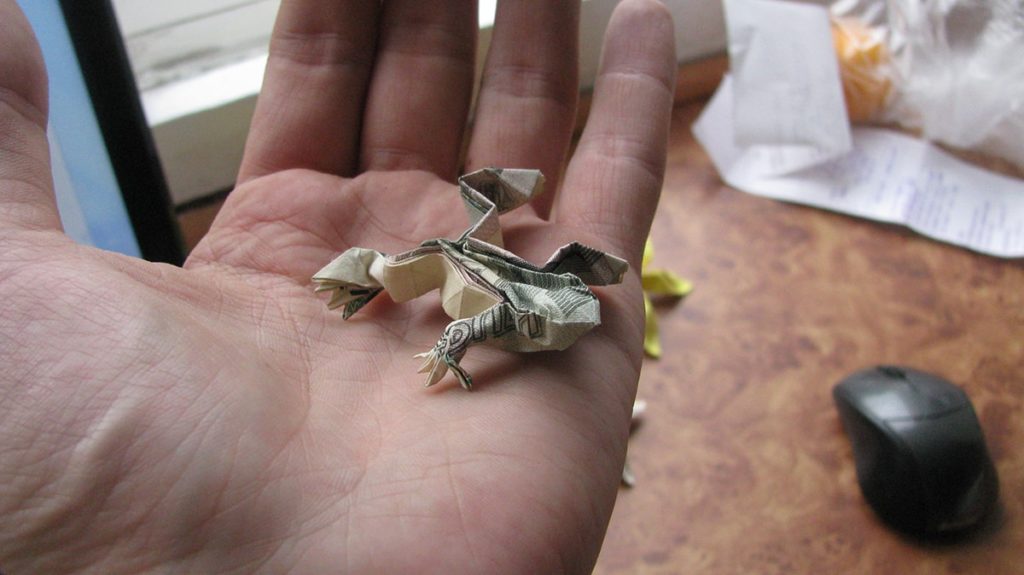 I was Cent to Show You this Money Origami and Euro Should Take a Look