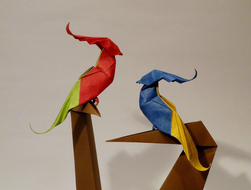 Wren You see these Origami Birds you’ll Agree they’re Im-peck-able
